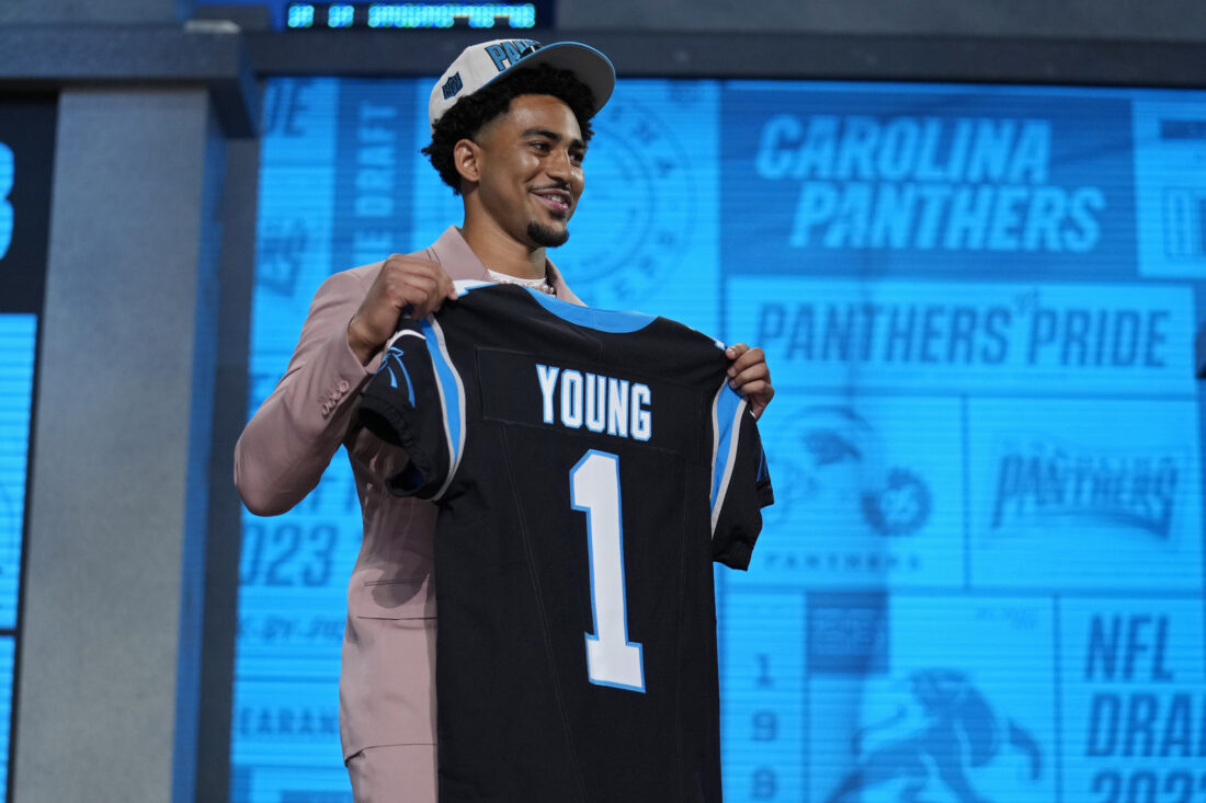 NFL draft dominated early by QBs, including top pick Young | News ...